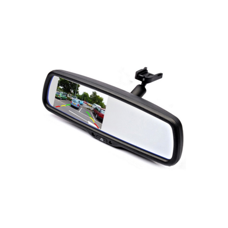 Rearview Mirror Backup Monitor Display w/Camera Kit | Backup Camera