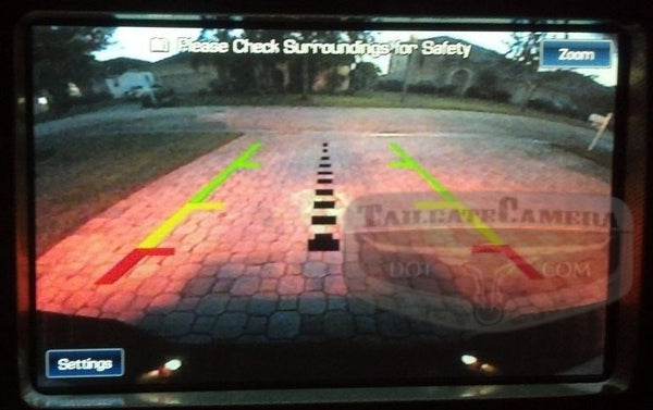 Ford F-Series truck F150, F250, F350 HD backup camera with Night Visio ...